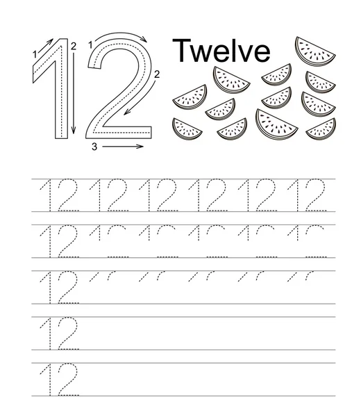 Figure 12. Learn handwriting. Stock Vector Image by ©Anna_Mikhailova ...