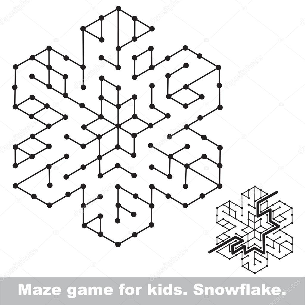 Snowflake Maze