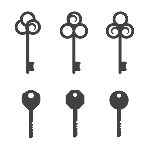 Decorative old keys Vector Images | Depositphotos