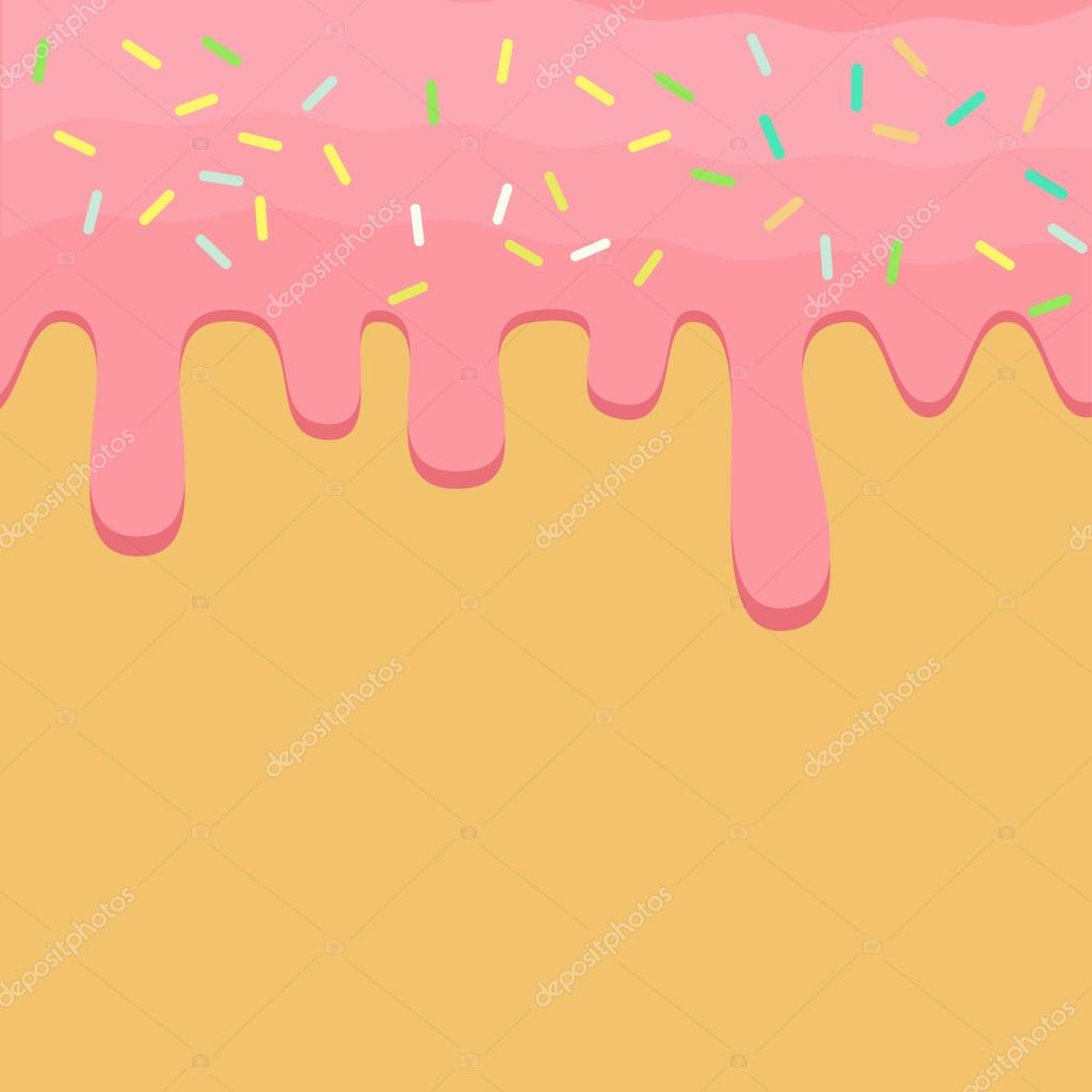 Flowing Ice Cream, Seamless food background — Stock Vector © myub ...