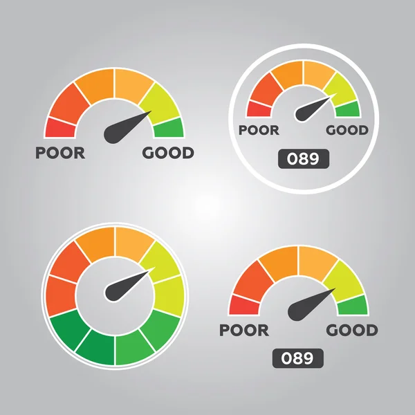 100,000 Credit score meter Vector Images | Depositphotos