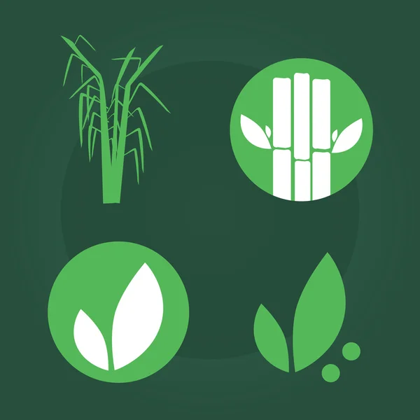 Sugar cane icons set illustration Stock Vector Image by ©myub #122460690