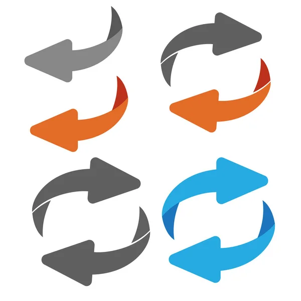 Flecha reversa Imágenes Vectoriales, Gráfico Vectorial de Flecha ...