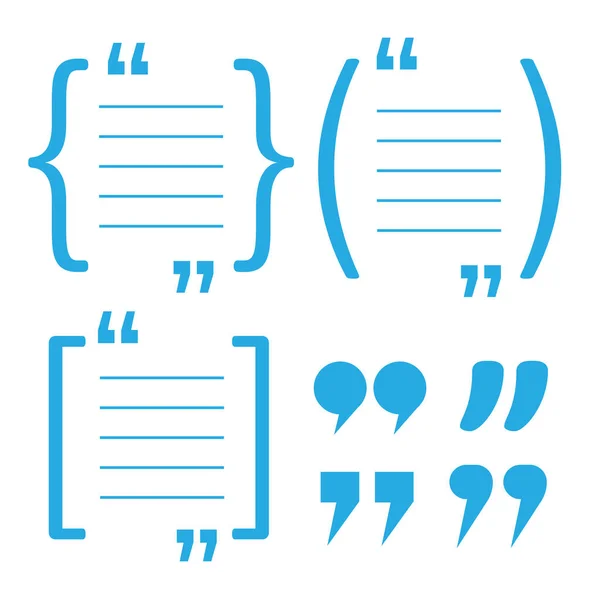 Cotizaciones. Marco con comillas. Cita vector comentario Vector de ...