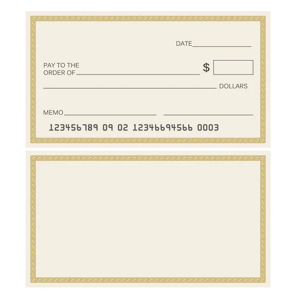 Sample Commercial Check