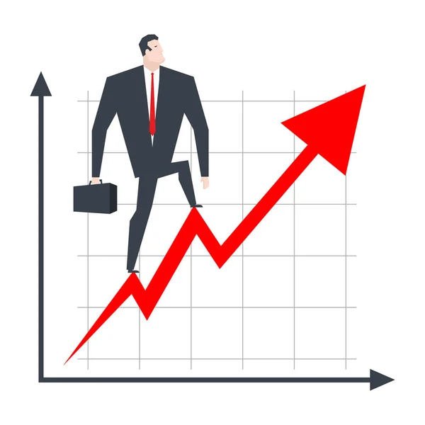 100,000 Sales chart man Vector Images | Depositphotos