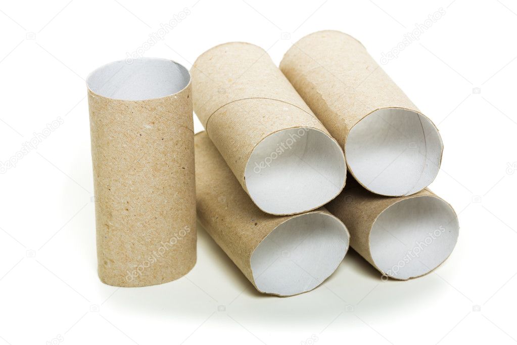 Empty toilet roll Stock Photo by ©Fotofabrika 100653784