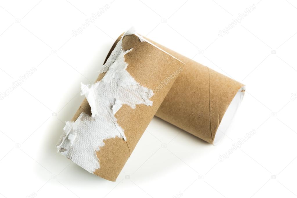 Empty toilet roll Stock Photo by ©Fotofabrika 100655252