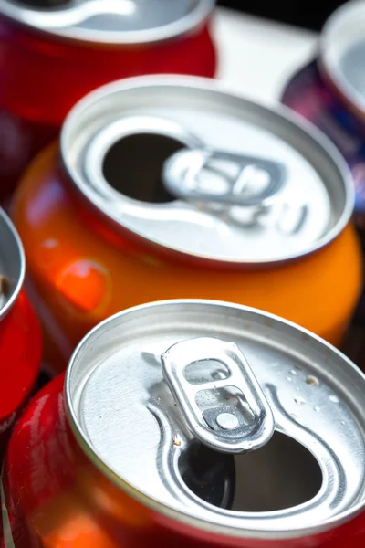 Aluminum cans isolated — Stock Photo © Fotofabrika #102303810