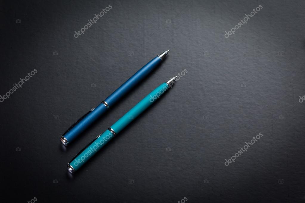 Pen on office desk Stock Photo by ©Fotofabrika 110586904