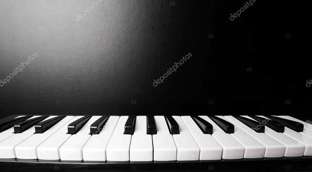 Classical piano keyboard — Stock Photo © Fotofabrika #110646278