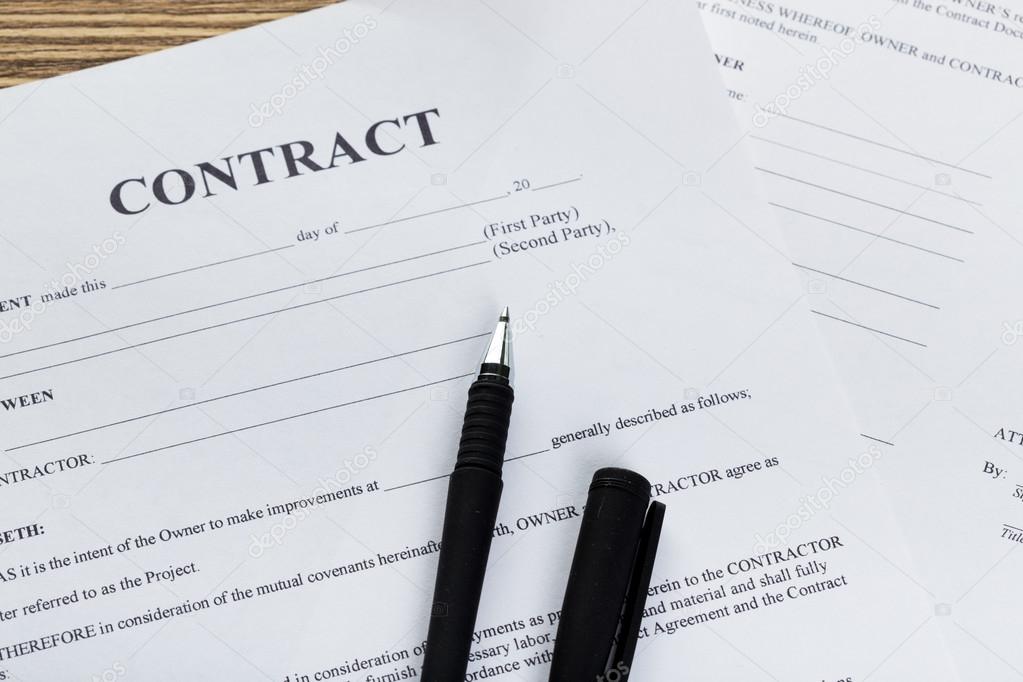 Pen and contract papers Stock Photo by ©Fotofabrika 110665220