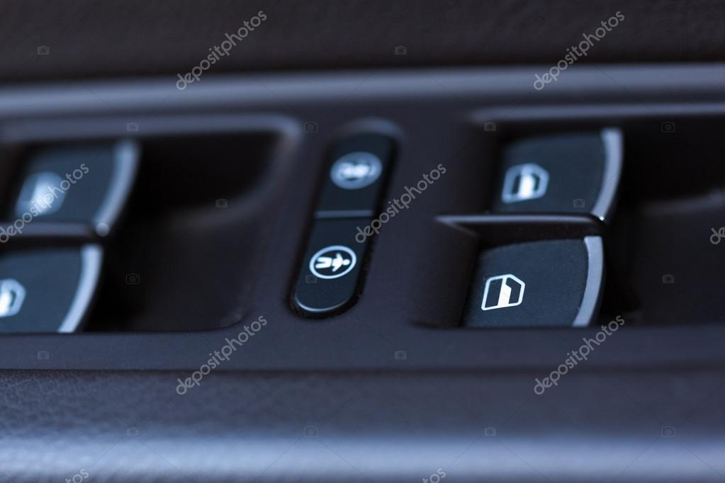 Electric window button Stock Photo by ©Fotofabrika 124187950