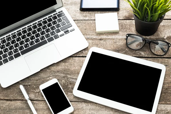 office working desk - Stock Image - Everypixel