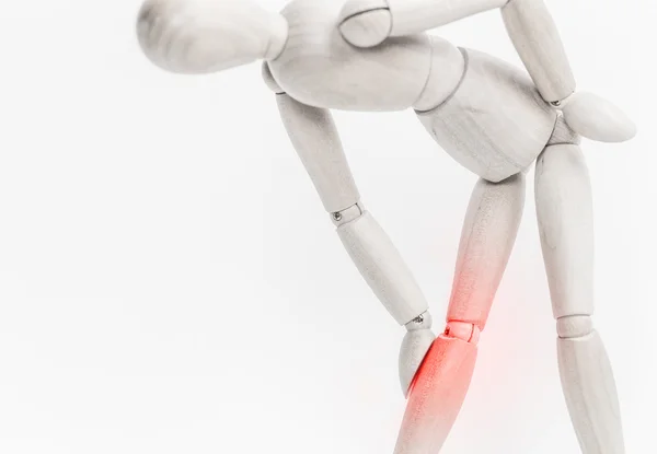 Pain in a body. Isolated on white background. Stock Photo by ...