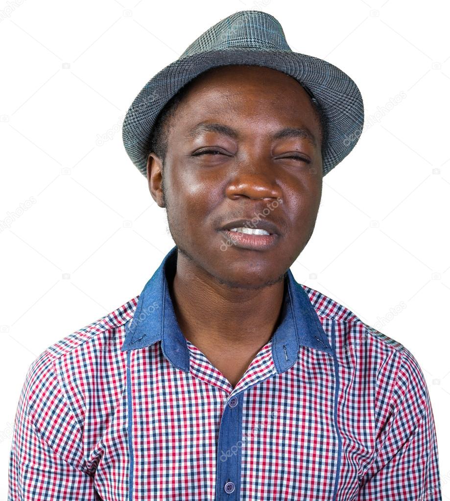 Attractive black guy. — Stock Photo © Fotofabrika #92763732