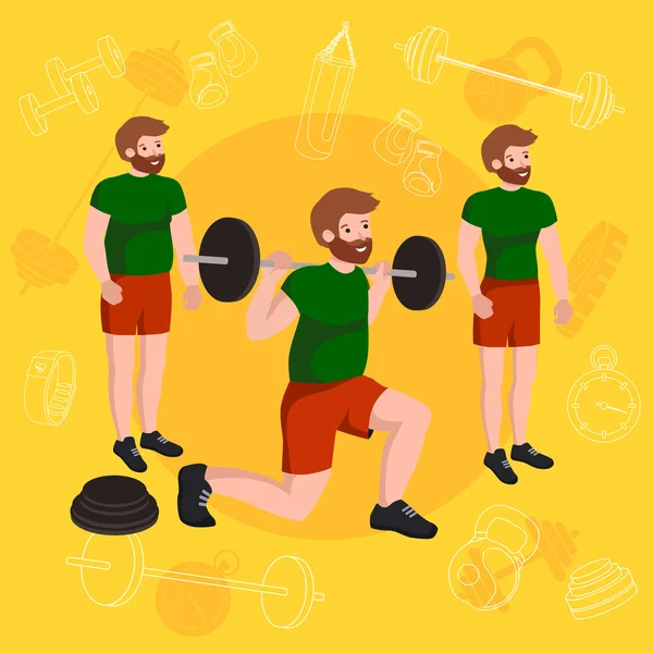 100,000 Fitness cartoon Vector Images | Depositphotos