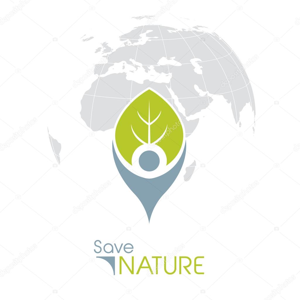 Save Nature icon. Stock Vector Image by ©hope-designer #82680724