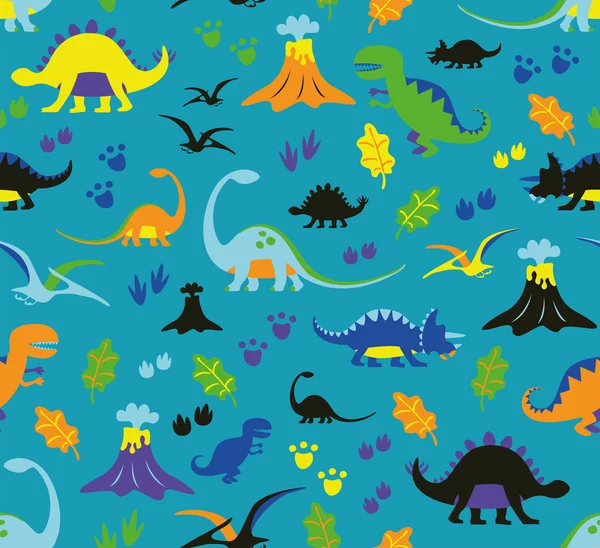 Dinosaur seamless pattern Vector Art Stock Images | Depositphotos