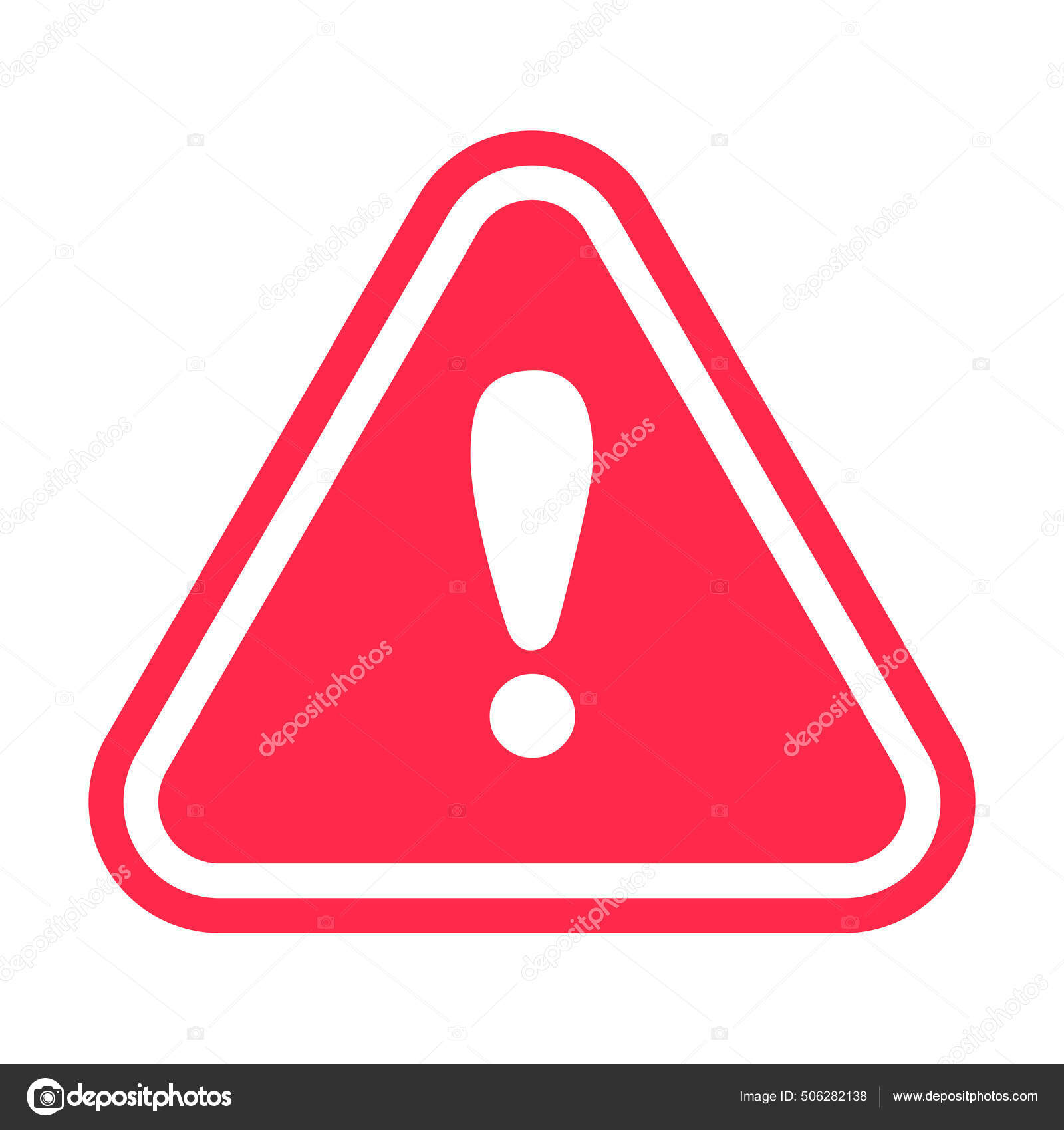 Attention Sign Logo
