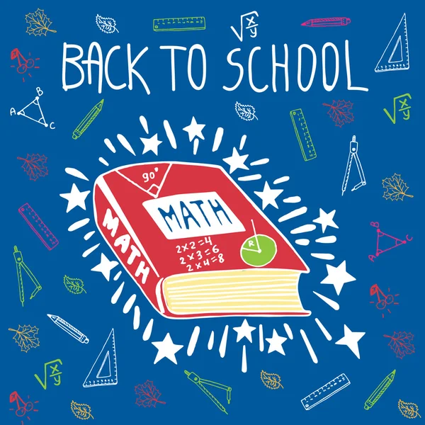 Math book cartoon Vector Art Stock Images | Depositphotos