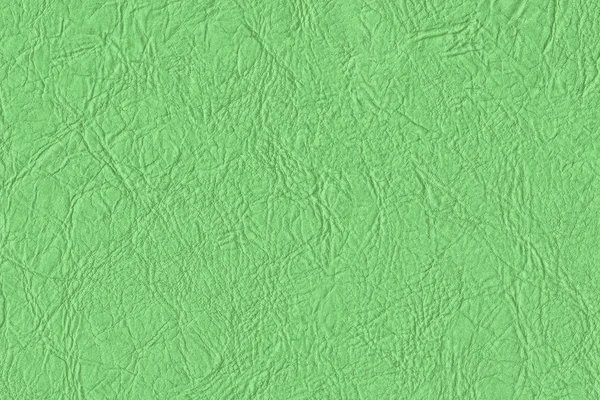 Artificial Eco Leather Kelly Green Crumpled Texture Sample - Stock ...