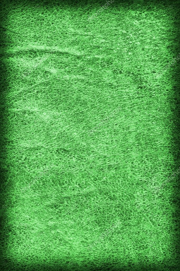 Old Emerald Green Cowhide Creasy Coarse Vignette Grunge Texture Sample ...