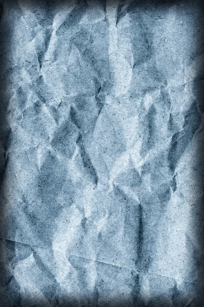 Recycle Blue Kraft Paper Bag Crumpled Vignette Grunge Texture Detail ...