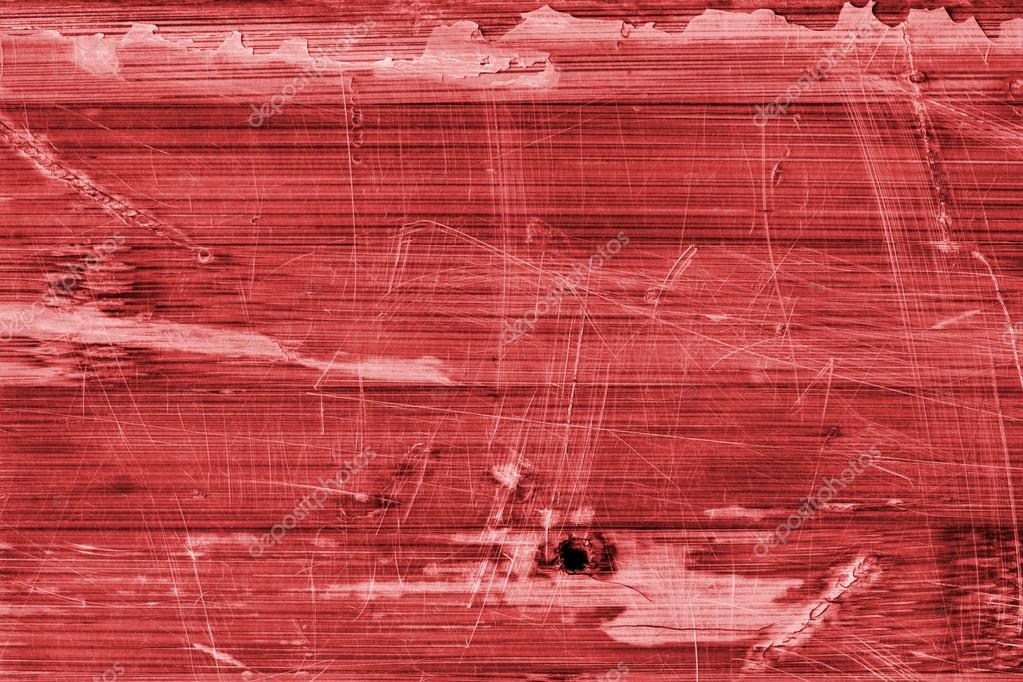 Old Wooden Laminated Panel Red Stained Varnished Cracked Scratched ...