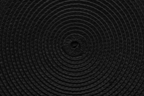 Straw Hat Whirlpool Woven Pattern Bleached and Stained Pale Cyan ...