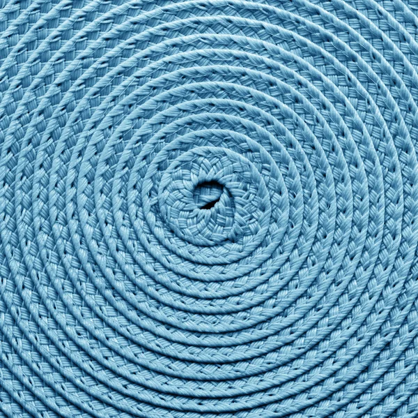 Straw Hat Whirlpool Woven Pattern Bleached and Stained Pale Cyan ...