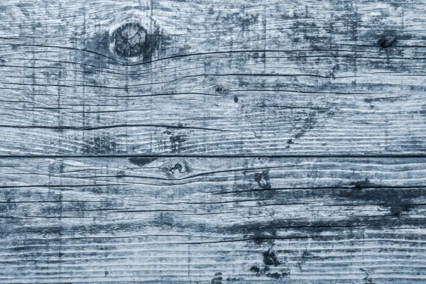 Old Weathered Floorboard Planking Stained Blue Grunge Texture — Stock ...
