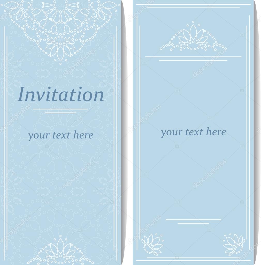 Stylish form text. Invitation. Stock Vector Image by ©kometa-18 #90283210