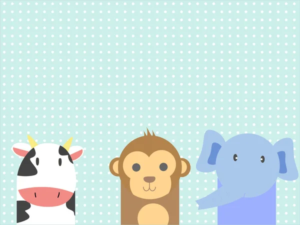 Cute animals background Stock Vector by ©kawin302 86513008