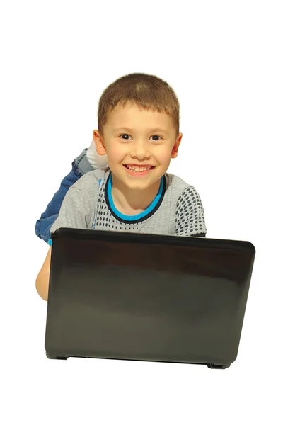 A boy with laptop png Stock Photos, Royalty Free A boy with laptop png ...