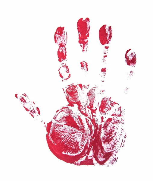 Dripping Bloody Handprint