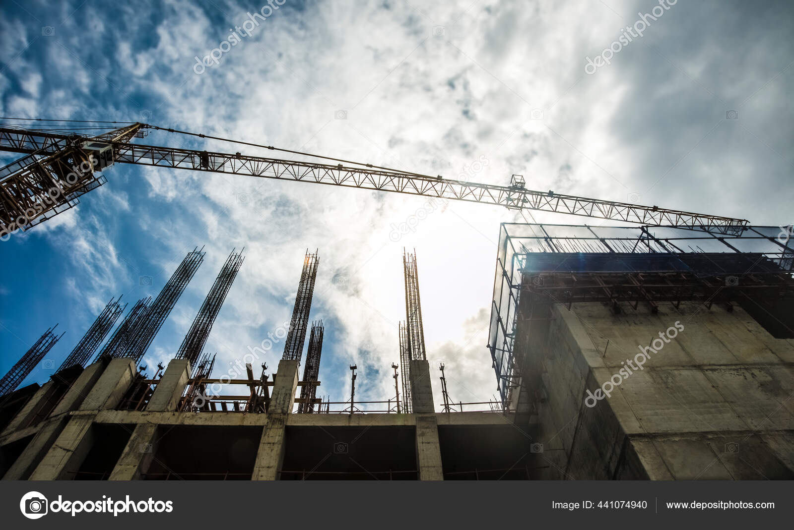 Crane Reinforcement Construction Site Elements Building Construction ...
