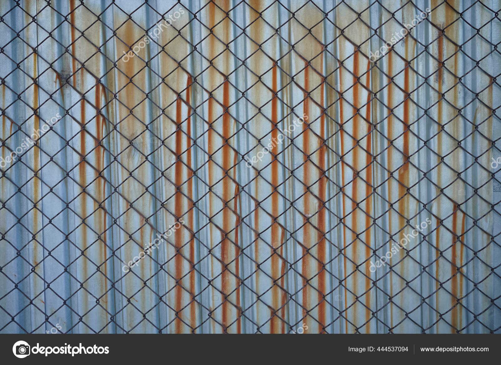 Steel Net Fence Patterns Texture Old Rusty Zinc Background Rusty Stock ...