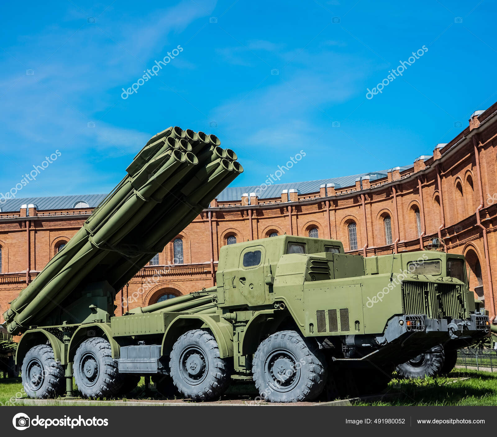 Weapons Mass Destruction Missile Warhead Looks Sky Ready Launch Nuclear ...