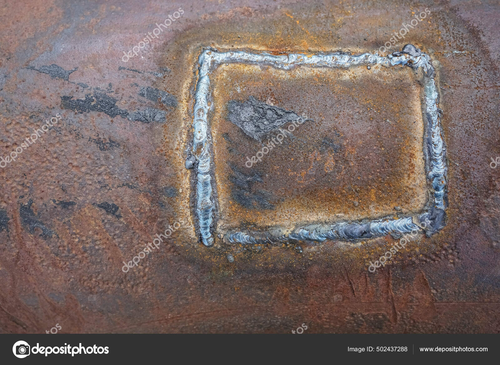 Rusty Metal Pipe Texture