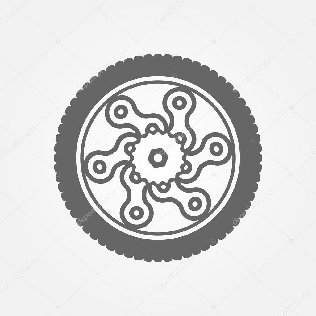 Wheel logo Stock Vector Image by ©cvetoed #82427910