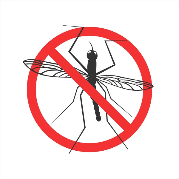 Mosquito icon vector. Flat icon isolated on the white background Stock ...