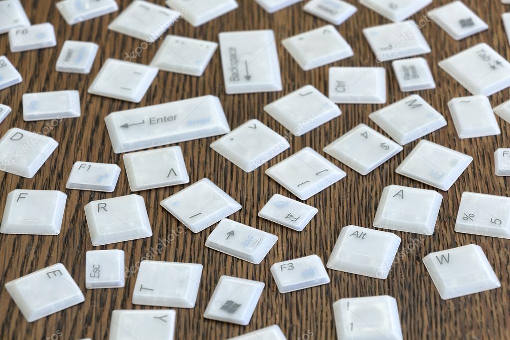 Different computer keys Stock Photo by ©hypotekyfidler.cz 90813898