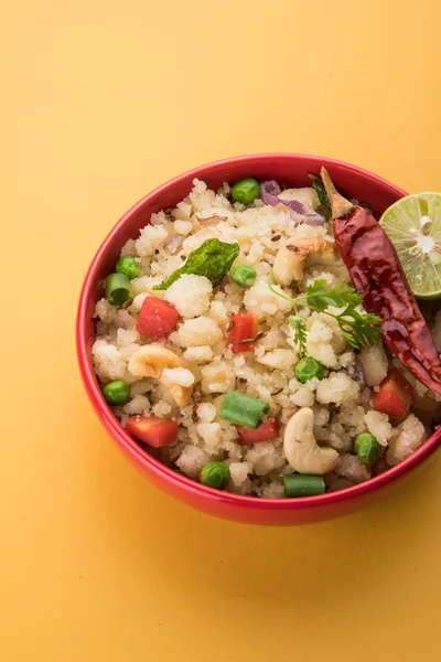 Upma or upama or uppuma, favourite south indian sweet and salty ...