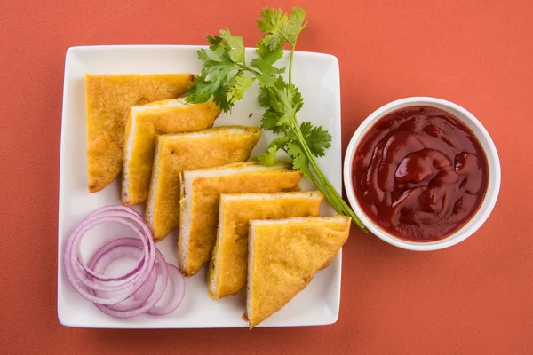 Bread pakoda Stock Photos, Royalty Free Bread pakoda Images | Depositphotos