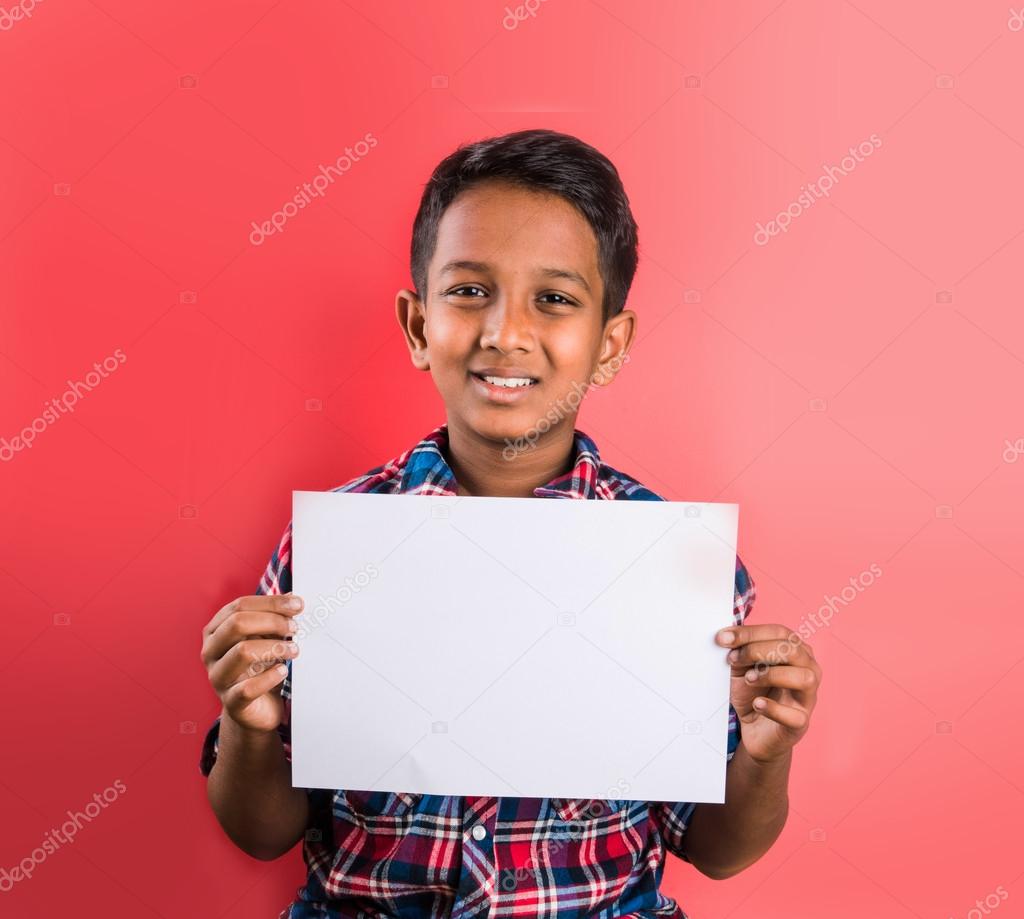 Smart Indian Child Boy