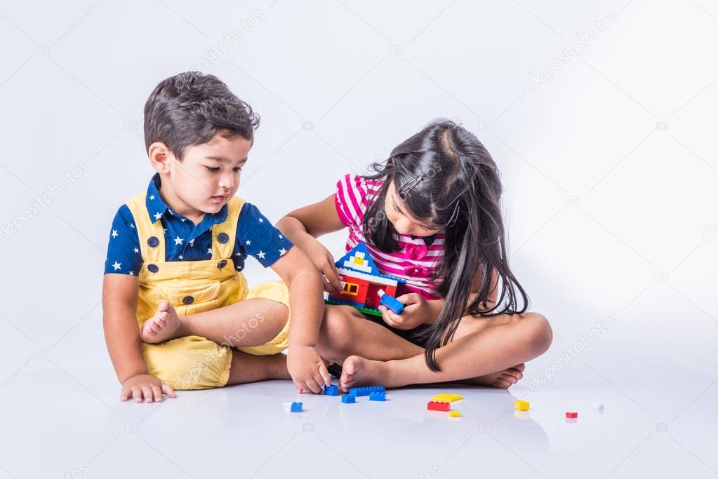 Indian Kids Playing Video Games