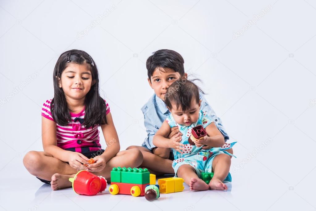 Indian Children Playing