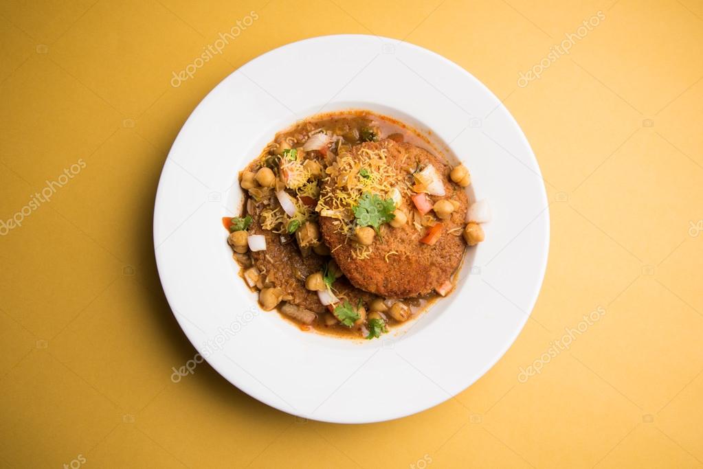 Aloo Tikki o croquetas de chuleta o aalu - Un bocadillo del norte de la ...