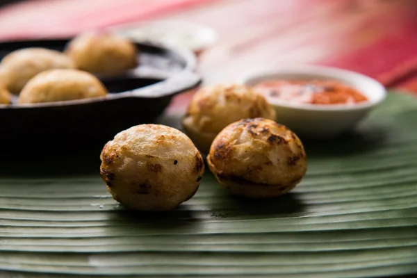 South indian popular food Appe or Appam or Rava Appe — Stock Photo ...